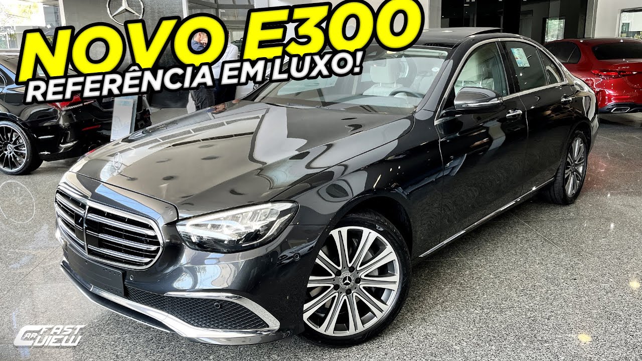 NOVO MERCEDES BENZ CLASSE E 300 EXCLUSIVE 2.0 TURBO 2022 EM DETALHES ...