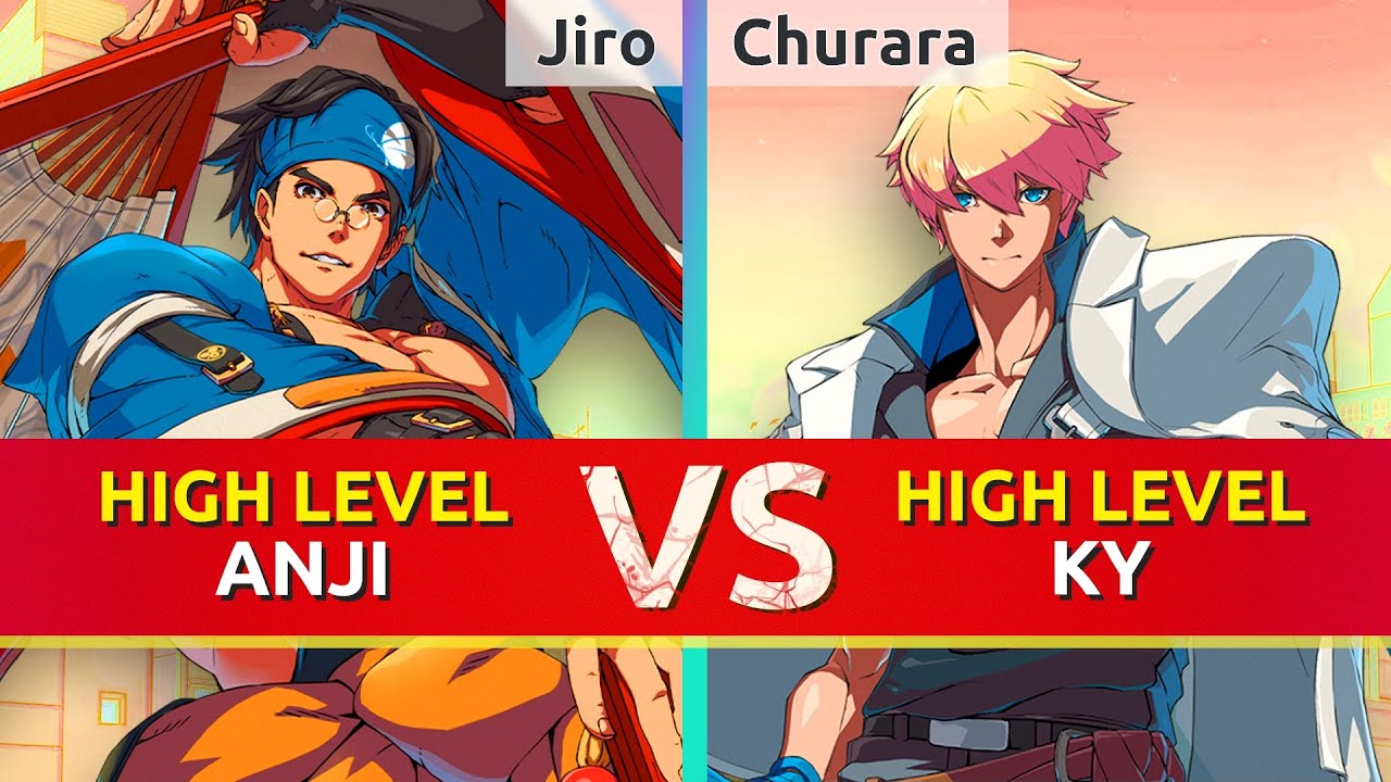 GGST Jiro (Anji Mito) vs Churara (Ky Kiske). Guilty Gear Strive High ...