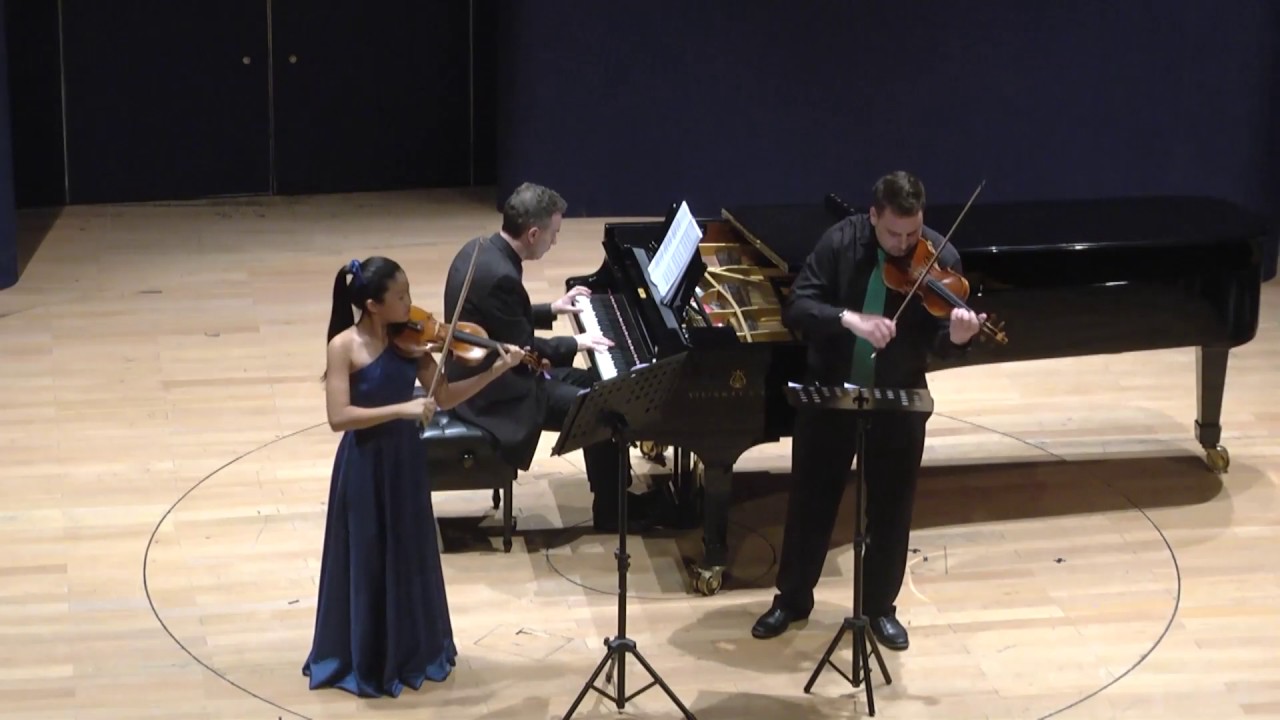 Allison Jiang - Three Duets for Two Violins and Piano by Shostakovich ...