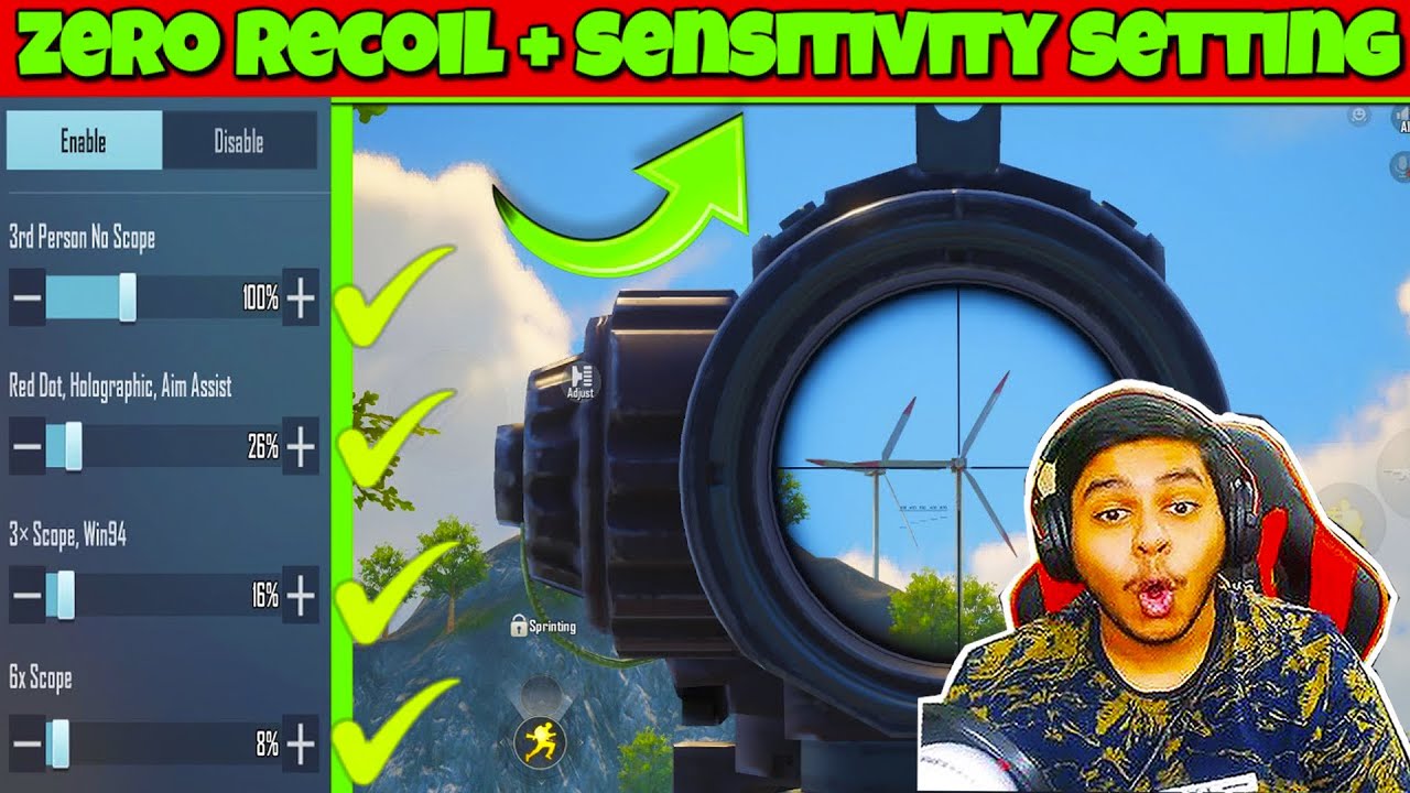 BGMI All New Basic & Advance SETTINGS NEWS Update BGMI Senstivity Guide| BEST Moments in PUBG ...