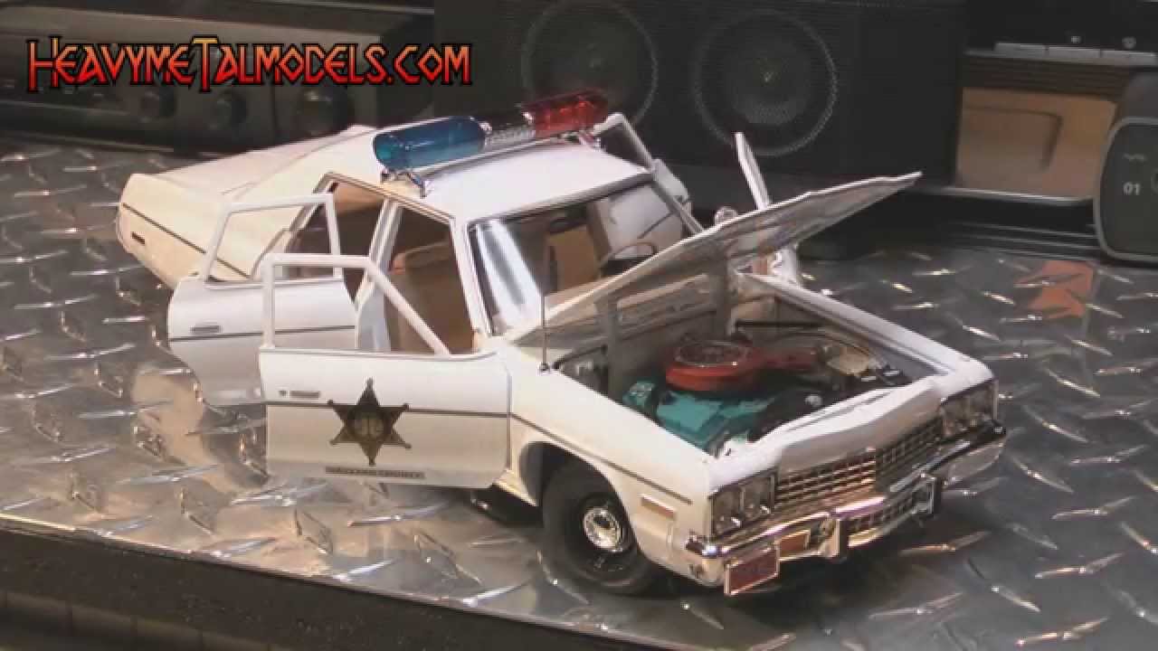 Dukes Of Hazzard Police Car Greenlight 1/18 Dodge Coronet Police Car