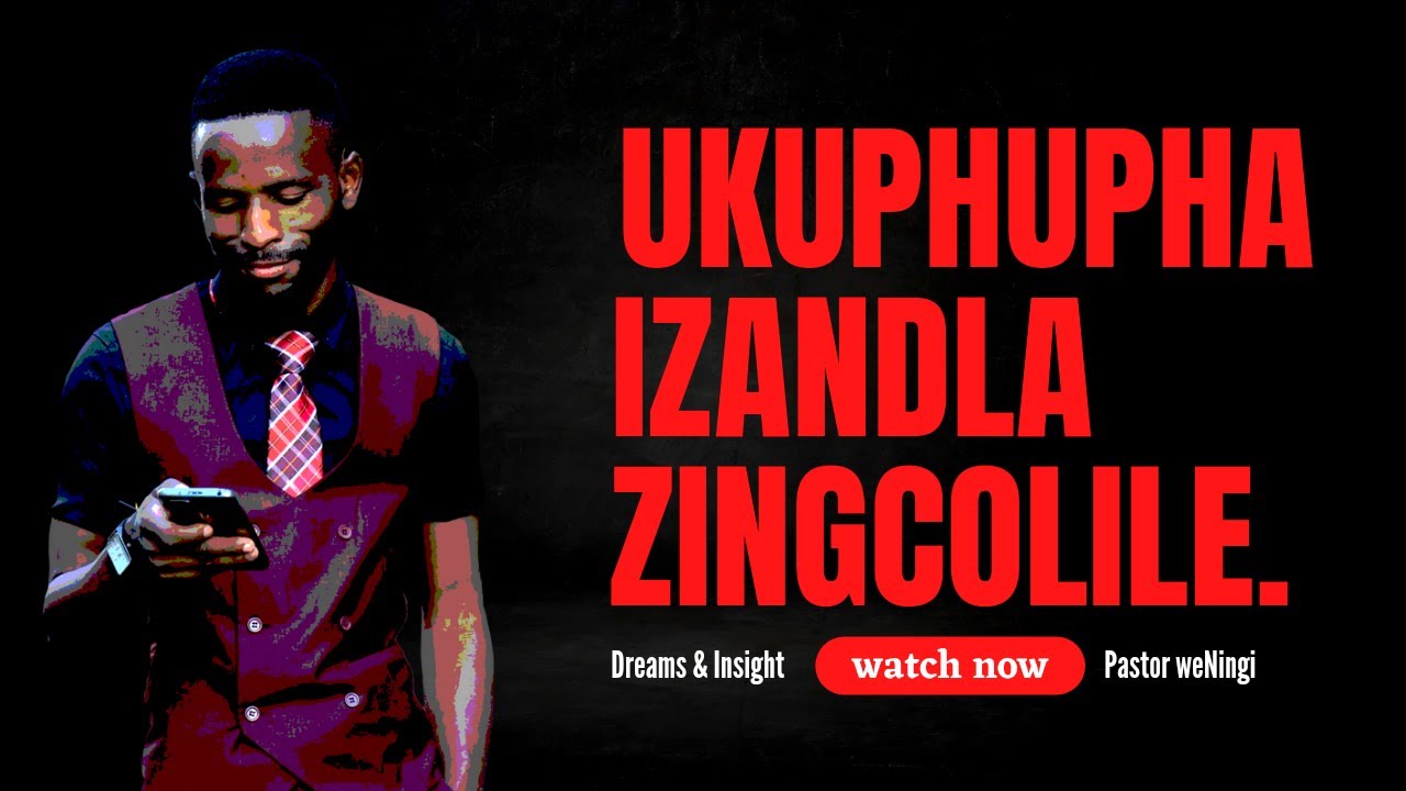 Ukuphupha izandla ezingcolile | @pastorweningi - YouTube