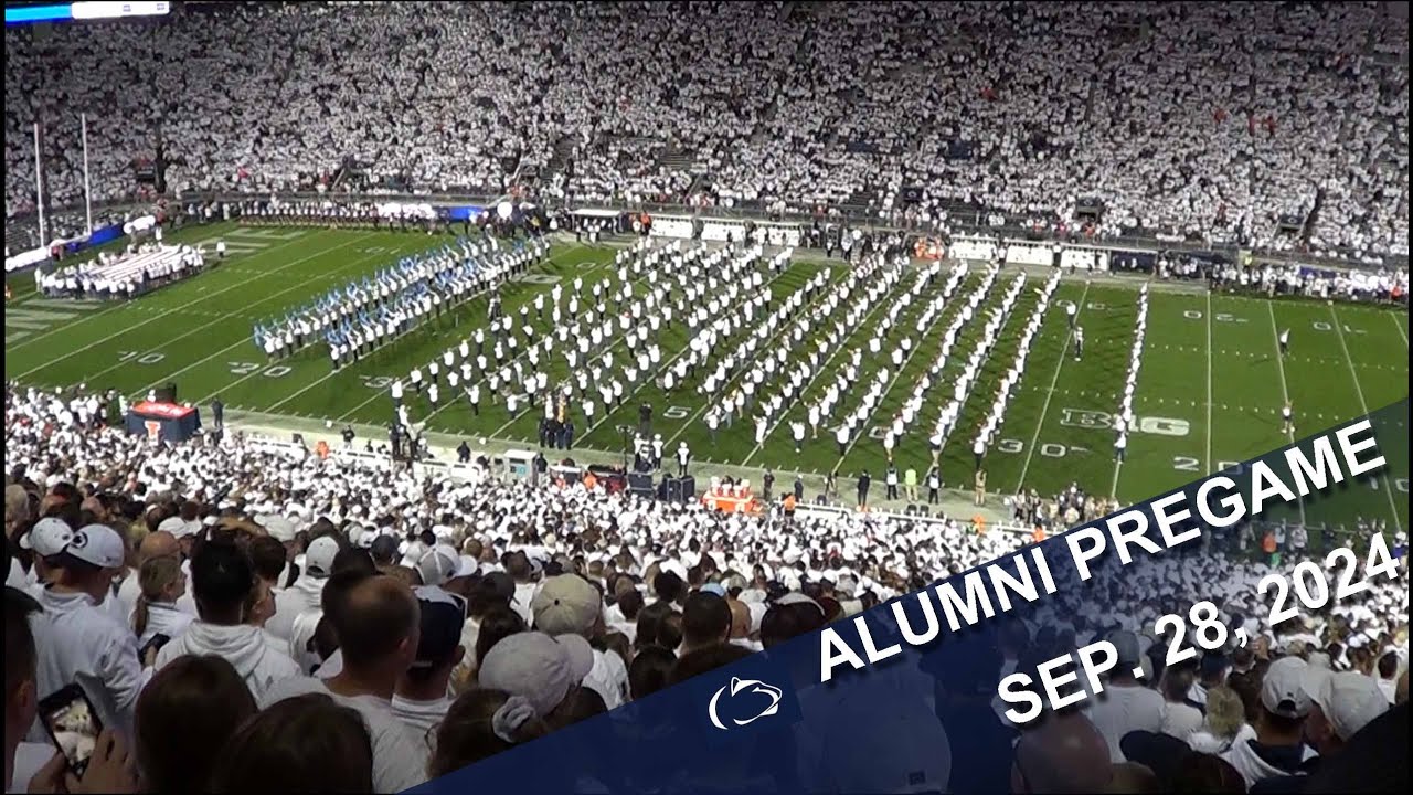 The Penn State Alumni Blue Band pregame show - 9/28/2024. - YouTube