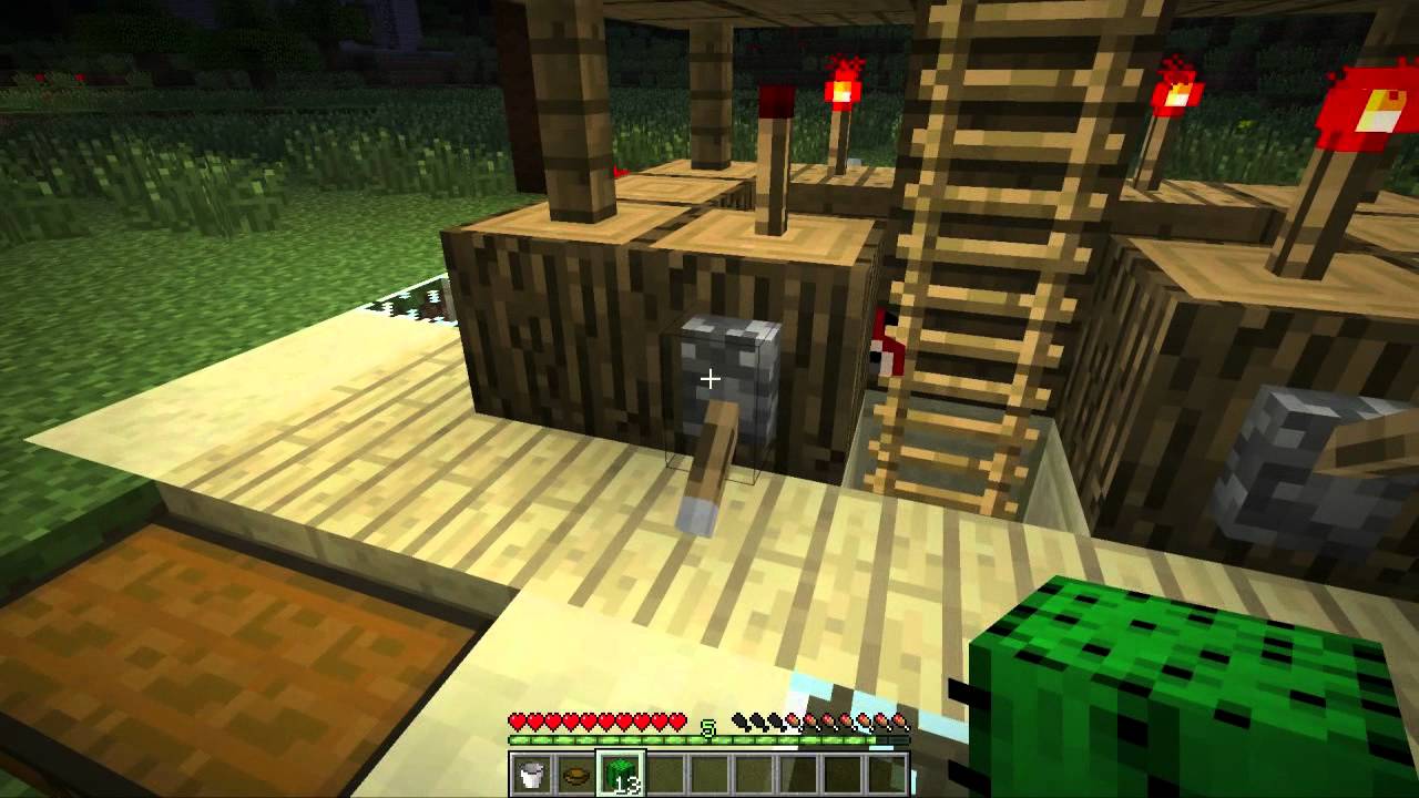 Minecraft Sky Farm - YouTube