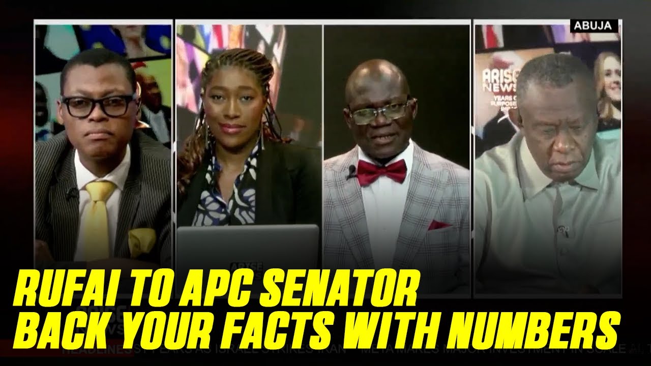 APC Senator ANGRY After Failing to Defend Tinubu’s Record With Figures ...