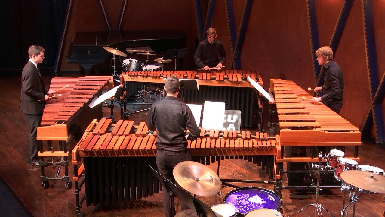 Marimba Quartet (Mvt. II) - Daniel Levitan - YouTube