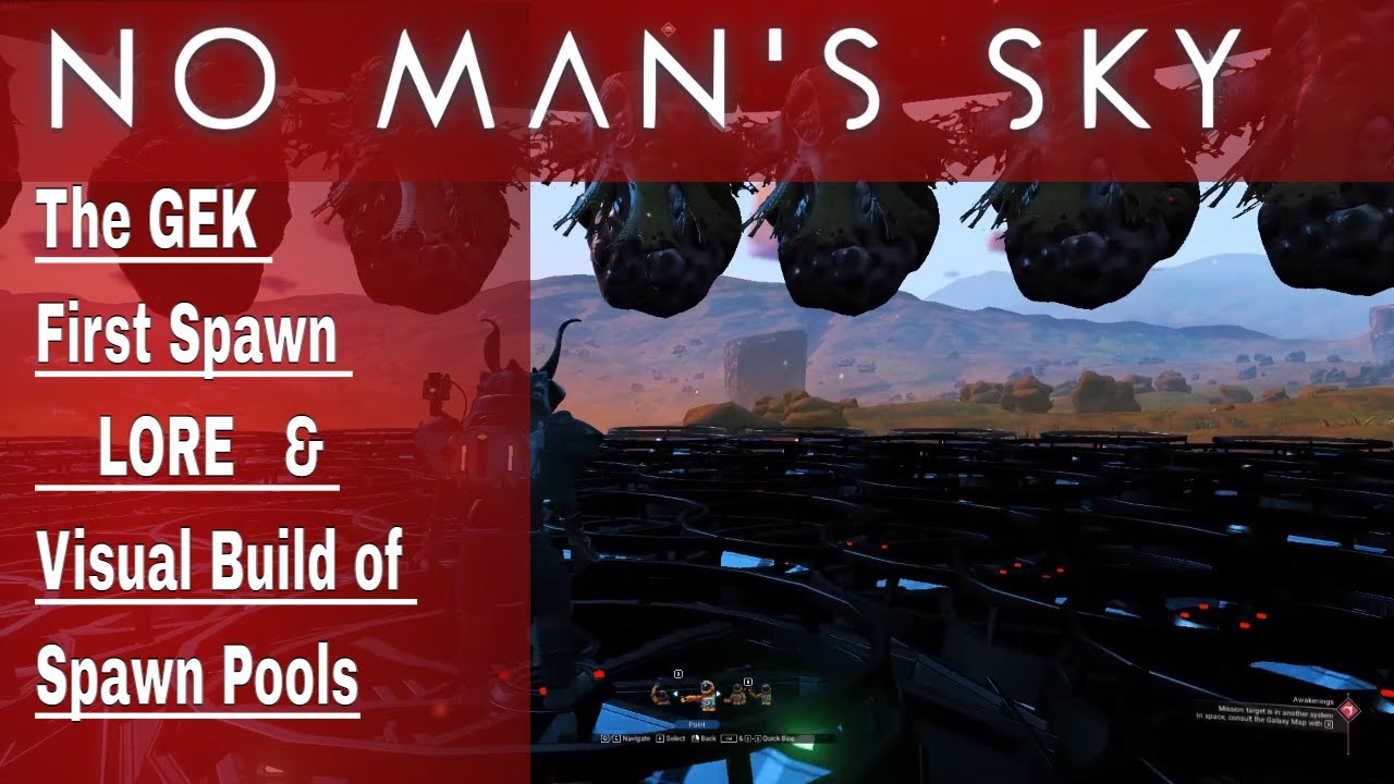 No Mans Sky 2022 - The GEK First Spawn History Lesson With Visual Build of Spawn Pools - YouTube