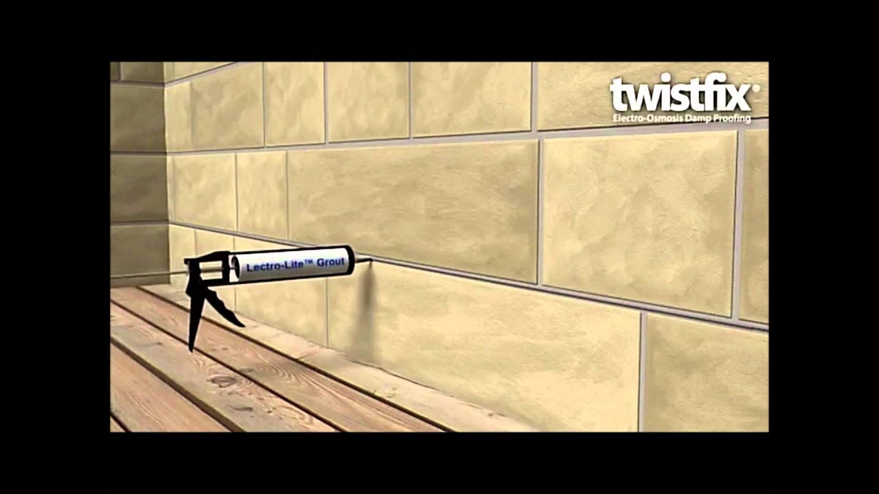 Damp Proofing Electro Osmosis Damp Proof Course - YouTube