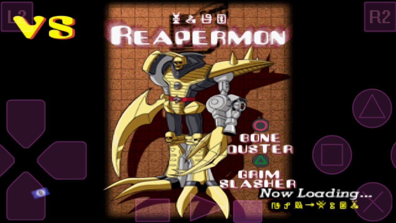 DIGIMON RUMBLE ARENA : play as reapermon (3) - YouTube