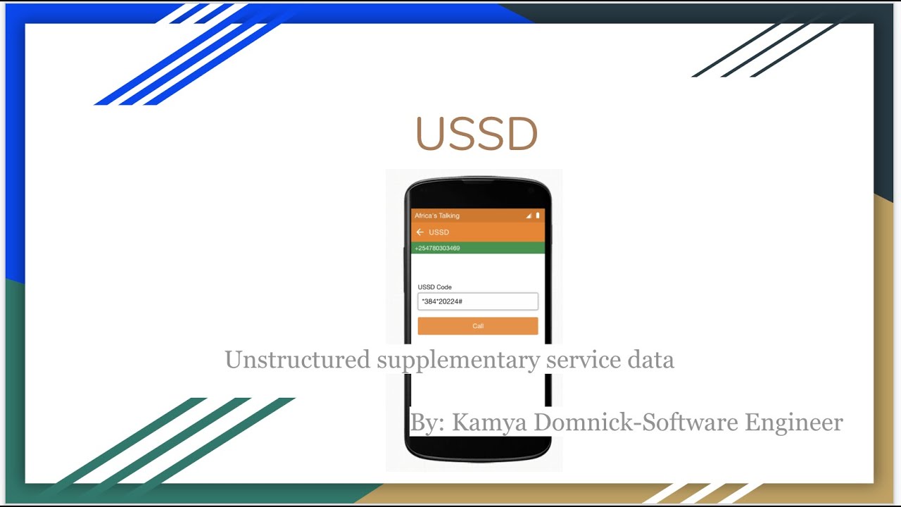 How to design the USSD - YouTube