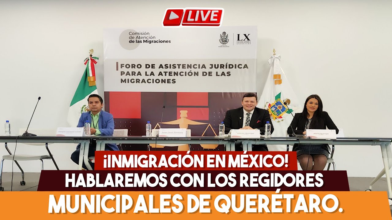 🎦 ¡Hablemos de inmigración! Capacitación con los regidores municipales ...
