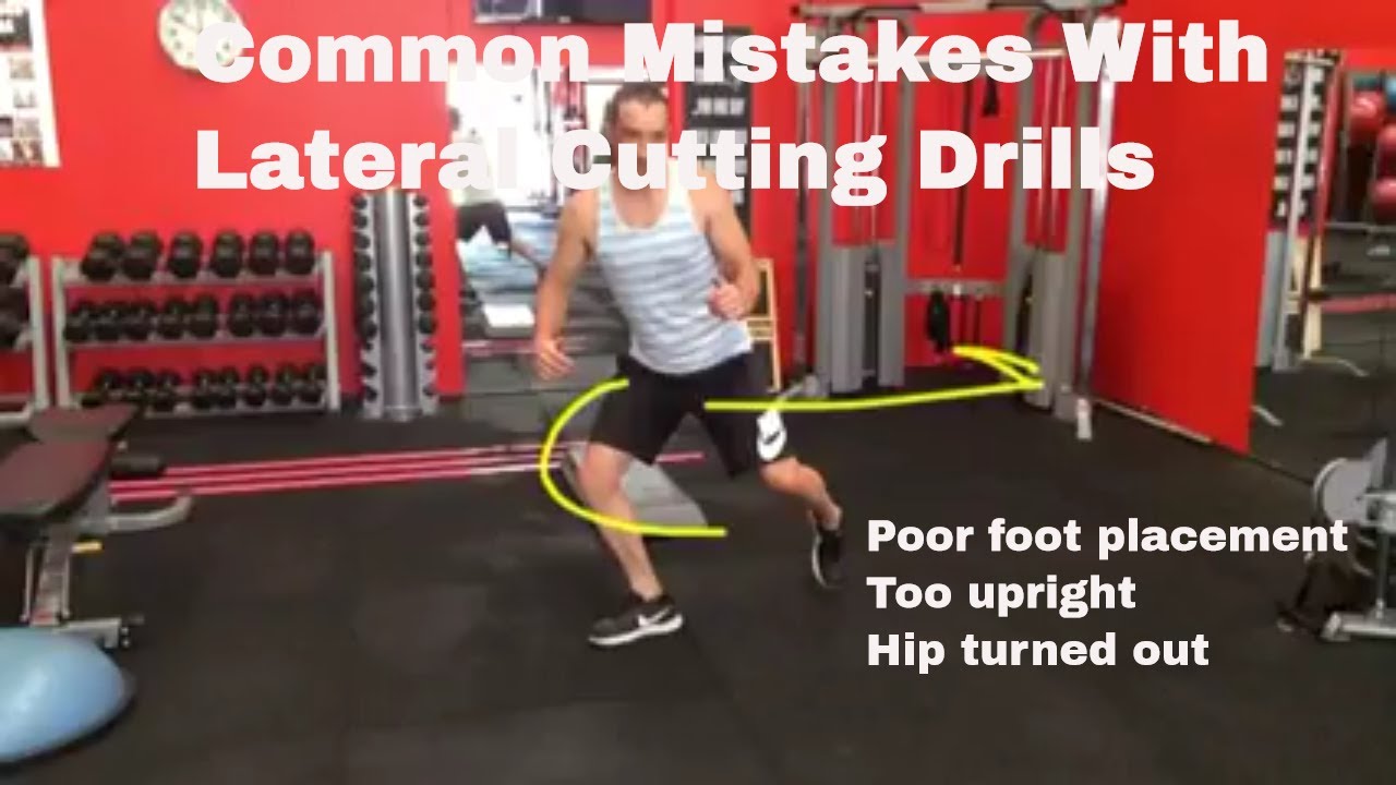 Common Mistakes Made With Lateral Cutting & Change Of Direction - YouTube