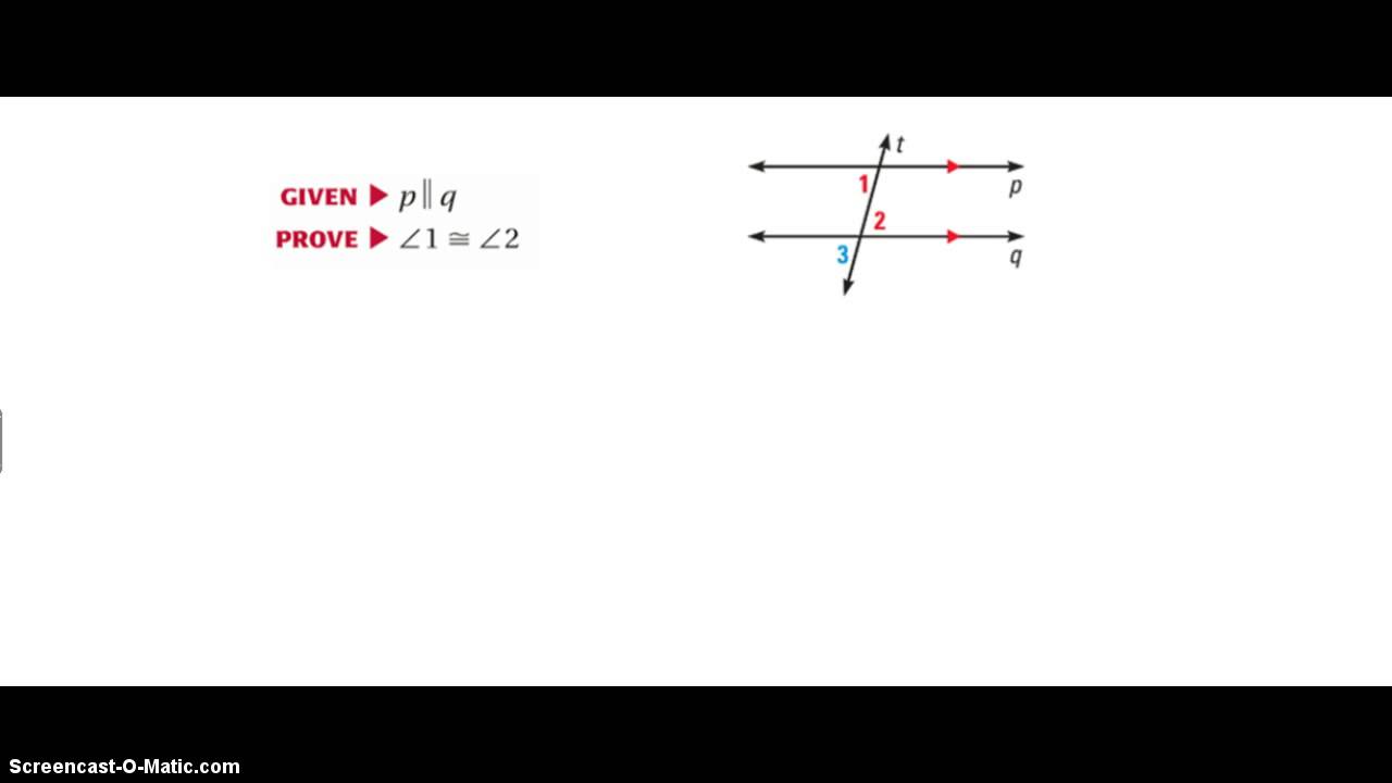 CA Postulate and AIA Theorem Proof - YouTube