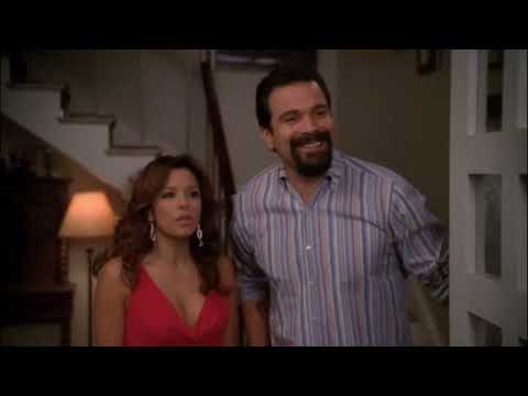 Gabrielle And Carlos Have Dinner With Carlos's Ex-Girlfriend Lucy - Desperate Housewives 5x17 Scene