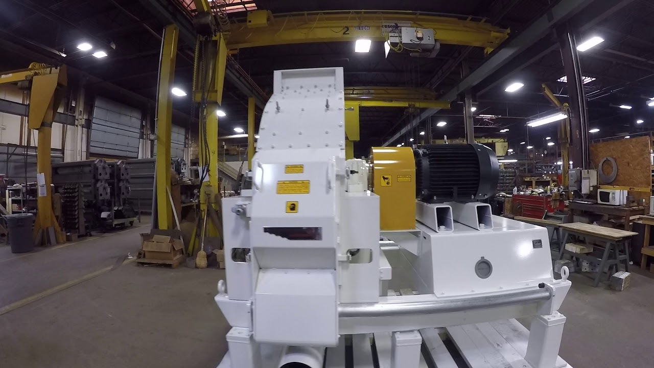 Commander QC Fine Grinding Hammermill - YouTube