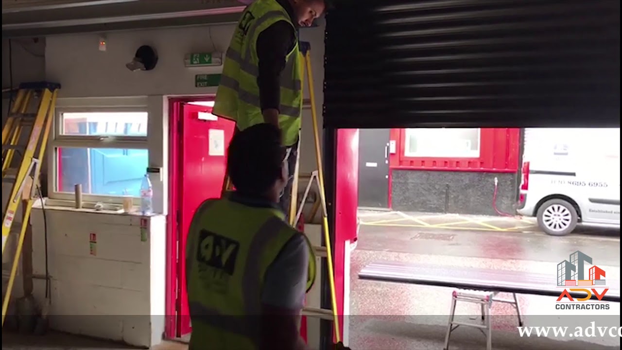 Emergency Roller Shutter Repair in North London - YouTube