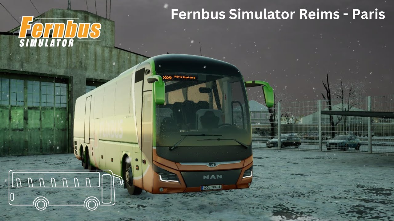 Fernbus Simulator | Reims - Paris - YouTube