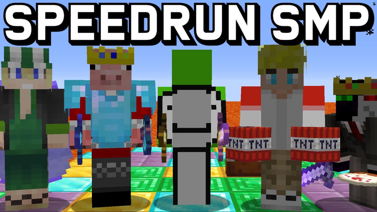 if the Dream SMP did a Minecraft Speedrun - YouTube