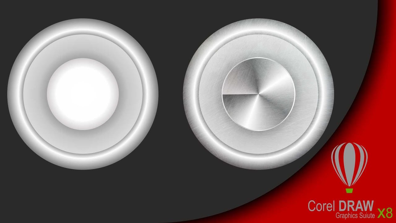 Metal Body Effect | coreldraw tutorial for beginners - YouTube