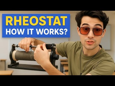What is a Rheostat? | Physics Experiment & Explanation | 2nd year ...