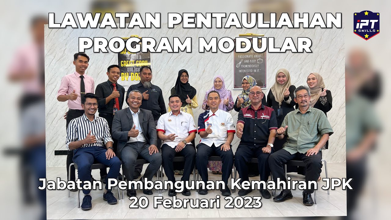 Lawatan Pentauliahan Program Modular oleh JPK - YouTube