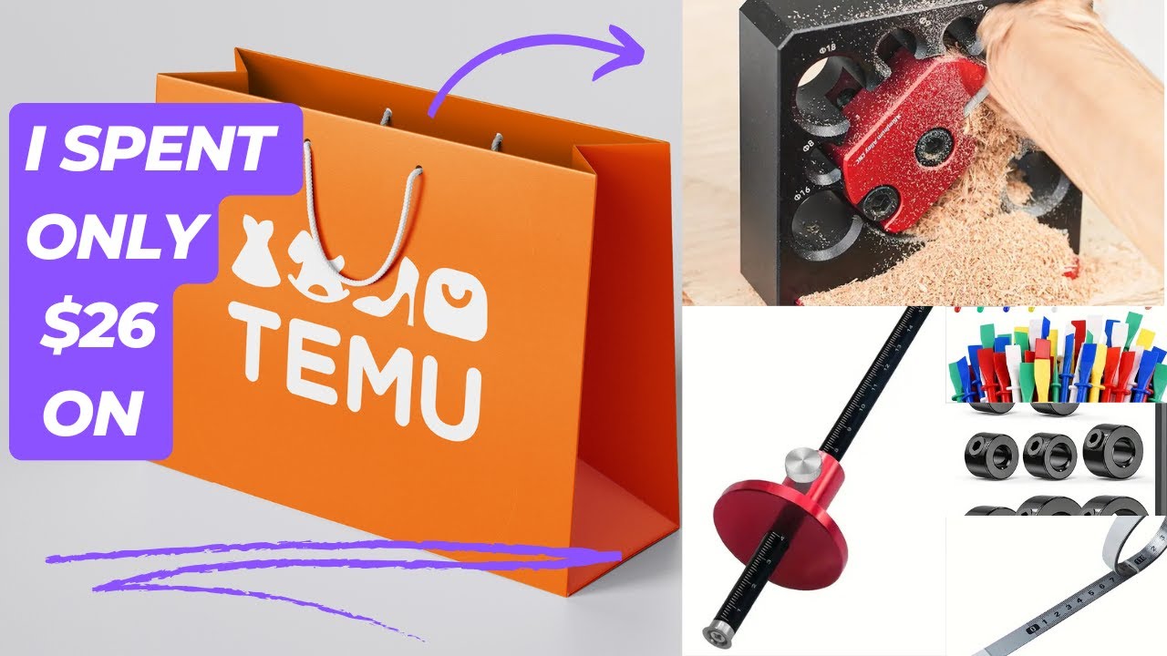 Buying Woodworking Tools From TEMU /Worth The Savings?? - YouTube