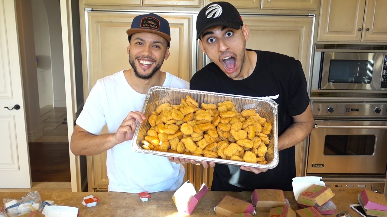 200 MCNUGGET CHALLENGE - YouTube