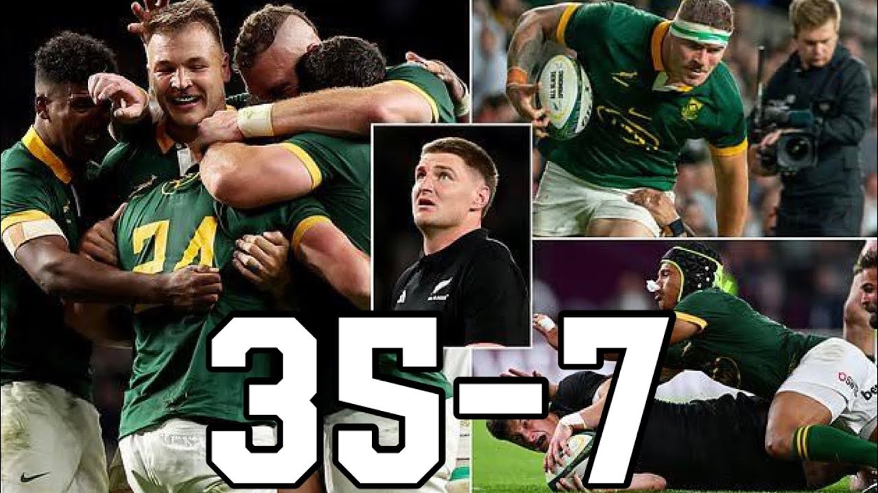 Springboks VS All Blacks 2023| Greatest Rugby Match EVER - YouTube