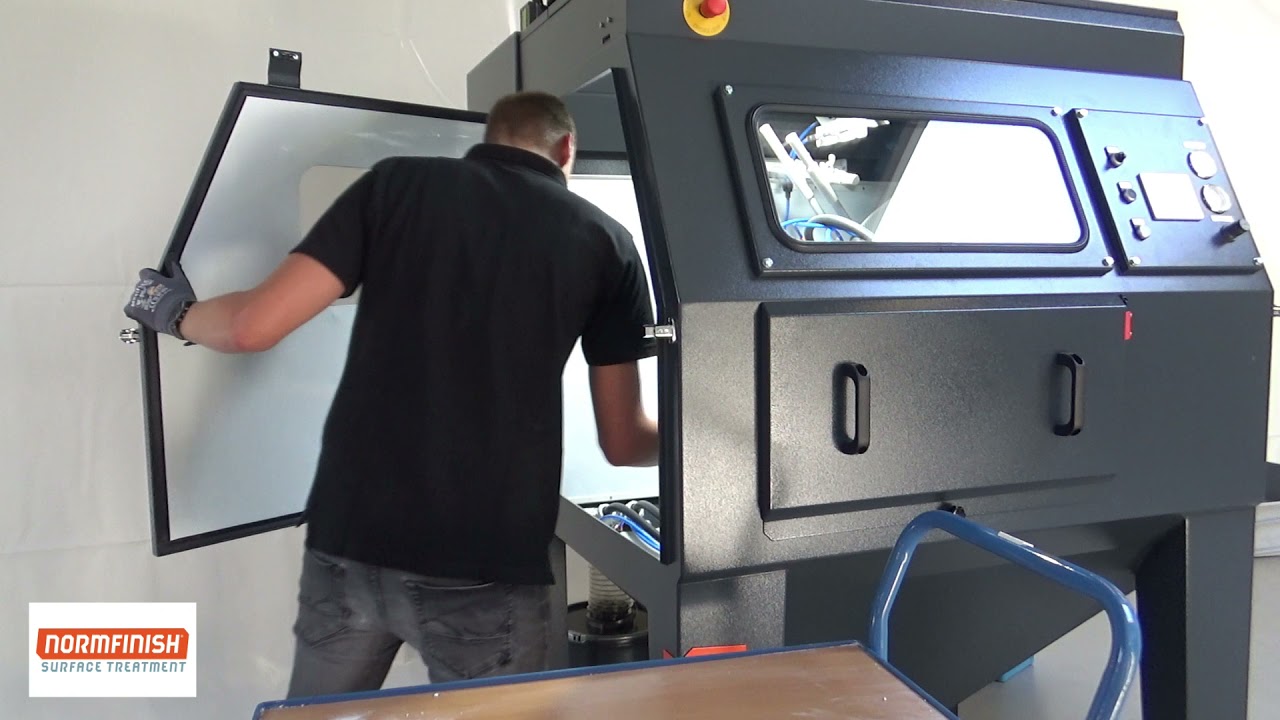Normfinish 3D Smart - Blast Cabinet for Post-Processing in Additive Manufacturing - YouTube