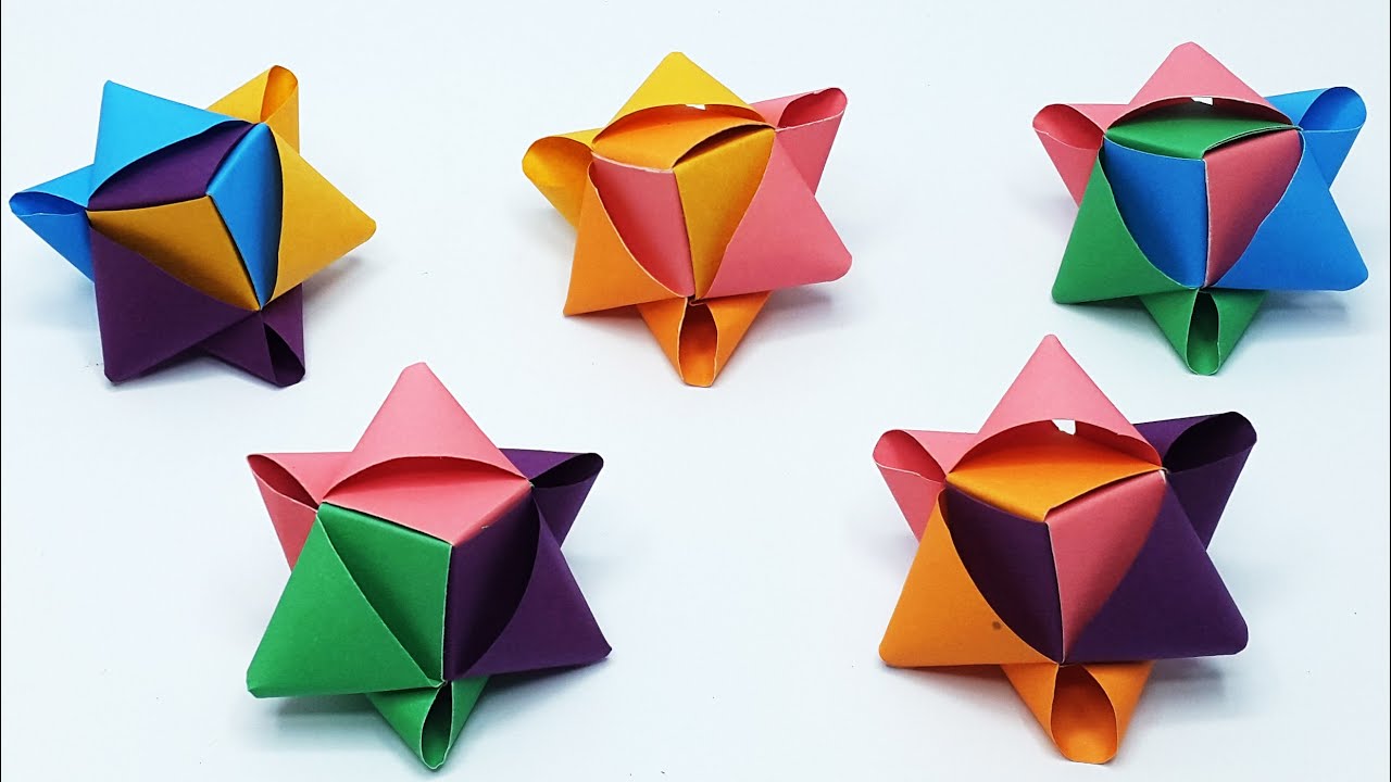 How to Make a Paper Infinity Cube? Easy Infinity Cube Fidget Toy (viral ...