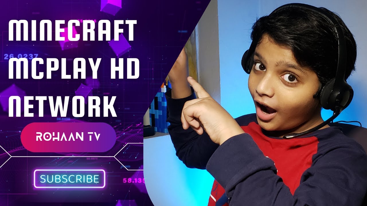 Unforgettable Minecraft Adventure! Exploring McPlayHD Network | Rohaan ...