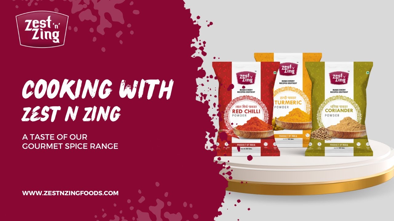 Cooking with Zest n Zing: A Taste of Our Gourmet Spice Range - YouTube