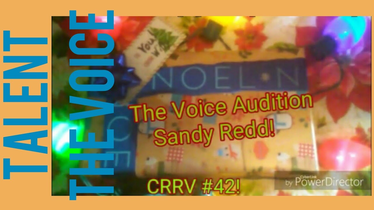 Blind reaction: Sandy Redd The Voice Audition! - YouTube