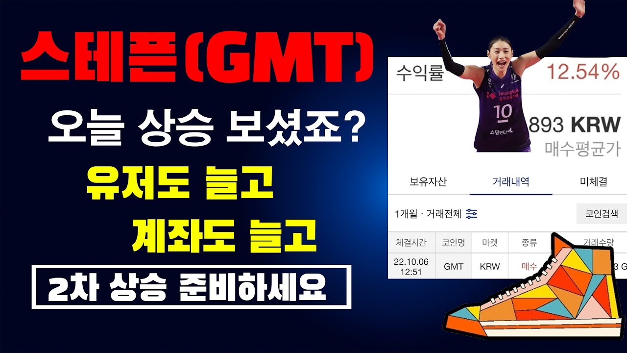 스테픈 호재 오늘 상승 보셨죠 유저도 늘고 계좌도 늘고 2차 상승 준비합시다 스테픈목표가 스테픈코인호재 스테픈시세