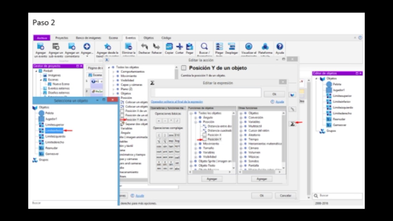 paso a paso como crear un video juego en gdevelop - YouTube