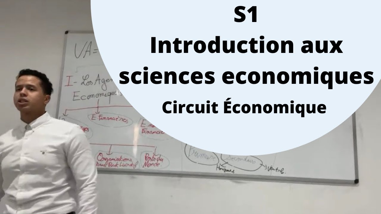 S1- Le CIRCUIT ÉCONOMIQUE (Introduction aux sciences économiques ...