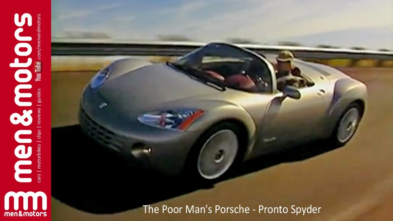 The Poor Man's Porsche - Pronto Spyder - YouTube