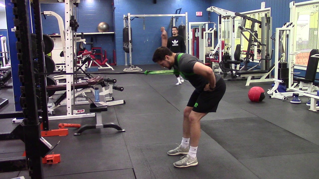 RDL - élastique épaule/RDL - elastic to shoulder - YouTube
