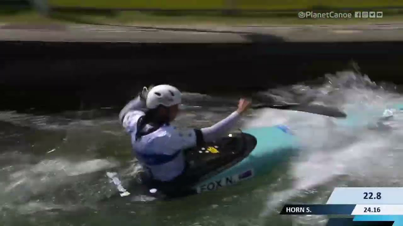 Noemie Fox Australia Semi-Final / 2023 ICF Canoe-Kayak Slalom World Cup ...