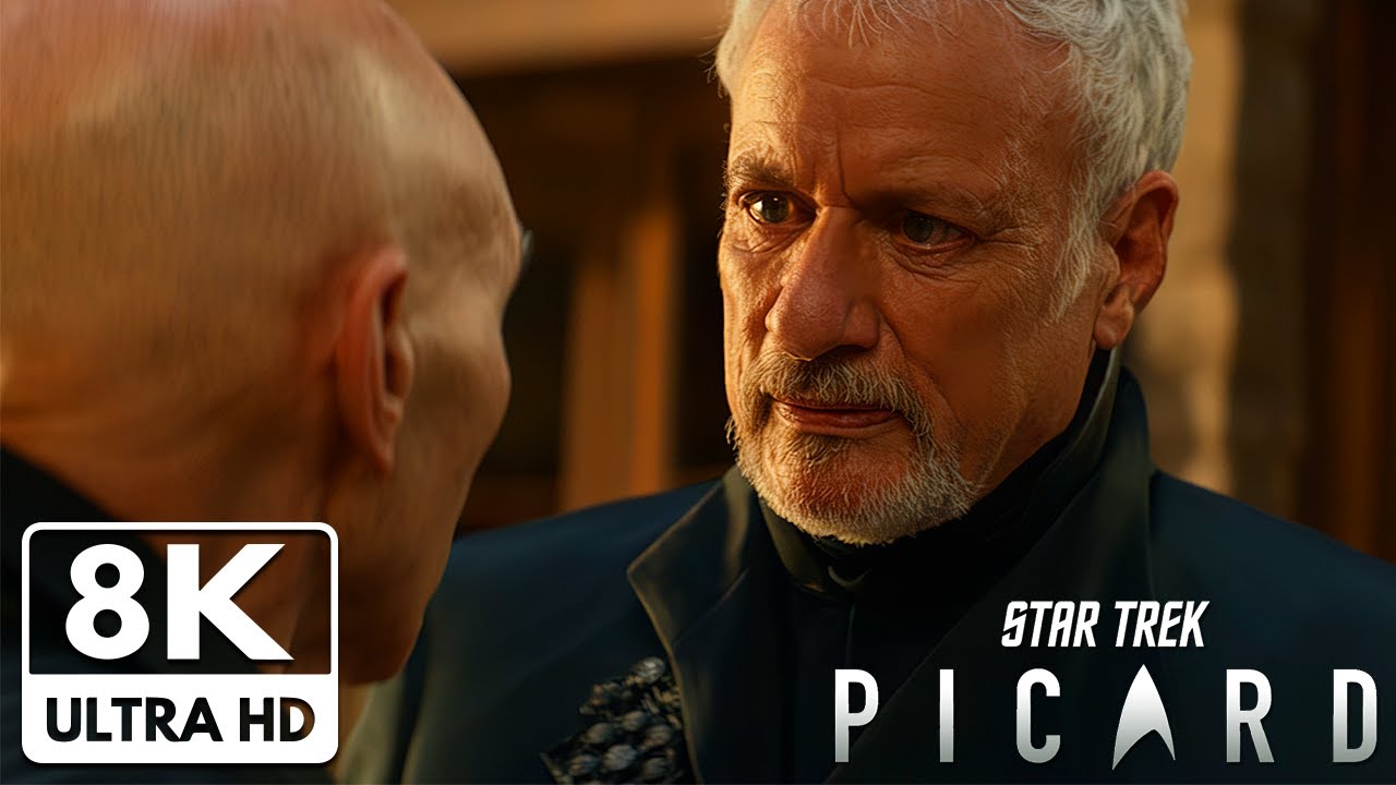 Q visits Picard part 1 - Q shows picard new reality | Picard S02E02 ...
