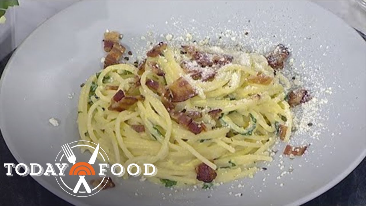Make This Easy One-Pan Spaghetti Carbonara For Dinner Tonight - YouTube