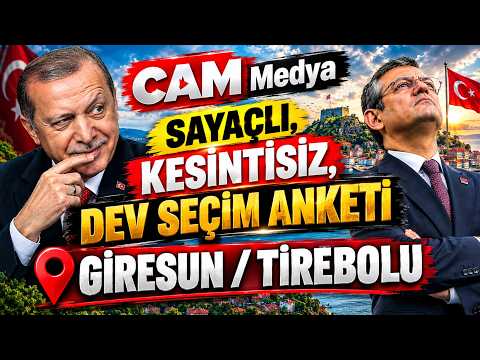 ​🔥 YEPYENİ 🤯 GİRESUN TİREBOLU ŞOK DEV ANKET | KESİNTİSİZ SEÇİM ANKETİ (SAYAÇLI) | SOKAK RÖPORTAJLARI