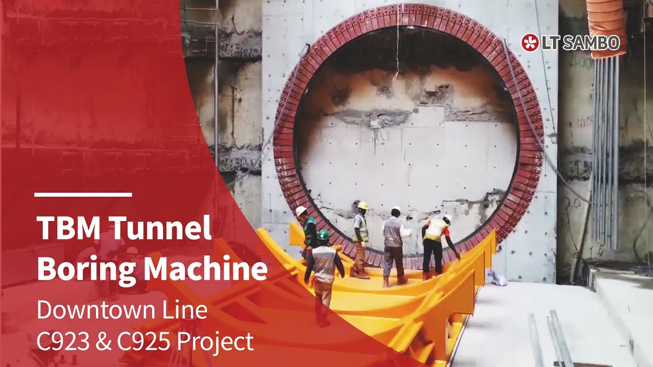 LT Sambo Singapore - TBM Tunnel Boring Machine Introduction Video 5 ...