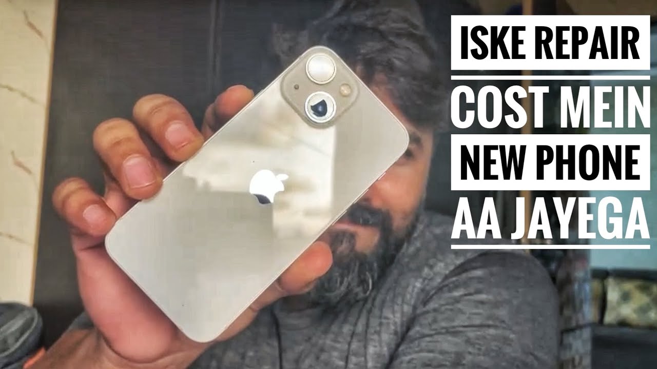 IPHONE TUTA AUR ISKA REPAIR COST SUN KAR DIMAAG HIL GAYA - YouTube