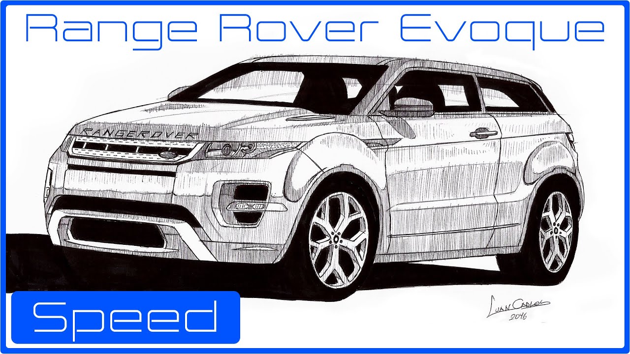 Desenhando Range Rover Evoque - YouTube