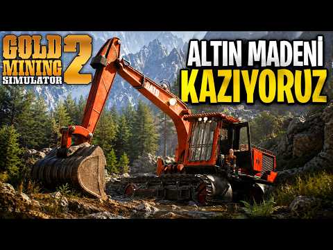 GOLD MINING SIMULATOR 2 | YENİ ALTIN MADENİ OYUNU // DEMO İLK OYNANIŞ !!