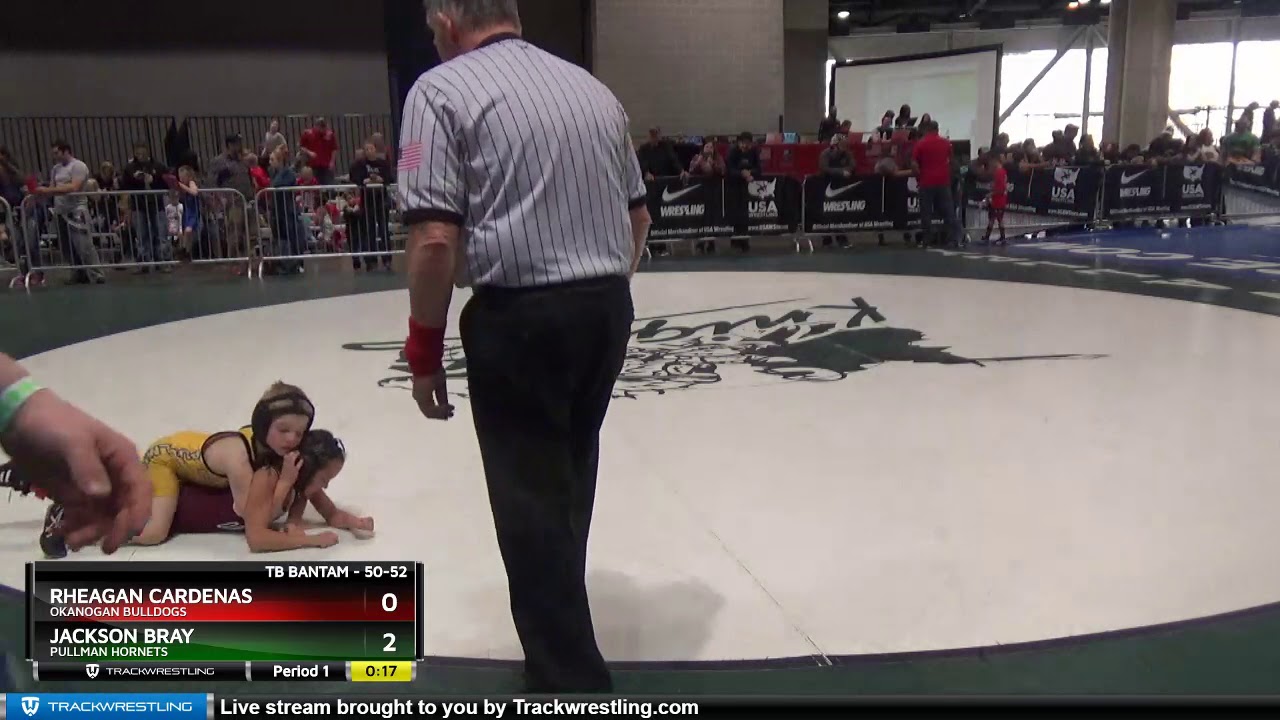 TB BANTAM 50-52 Jackson Bray Pullman Hornets Vs Rheagan Cardenas ...