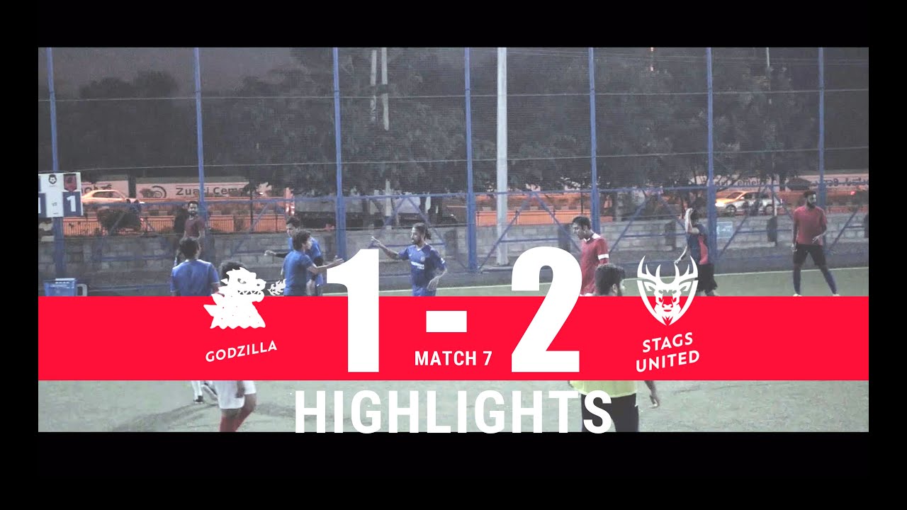 Godzilla FC 1 - 2 Stags United | Match 7 | DAFL 5 Highlights - YouTube