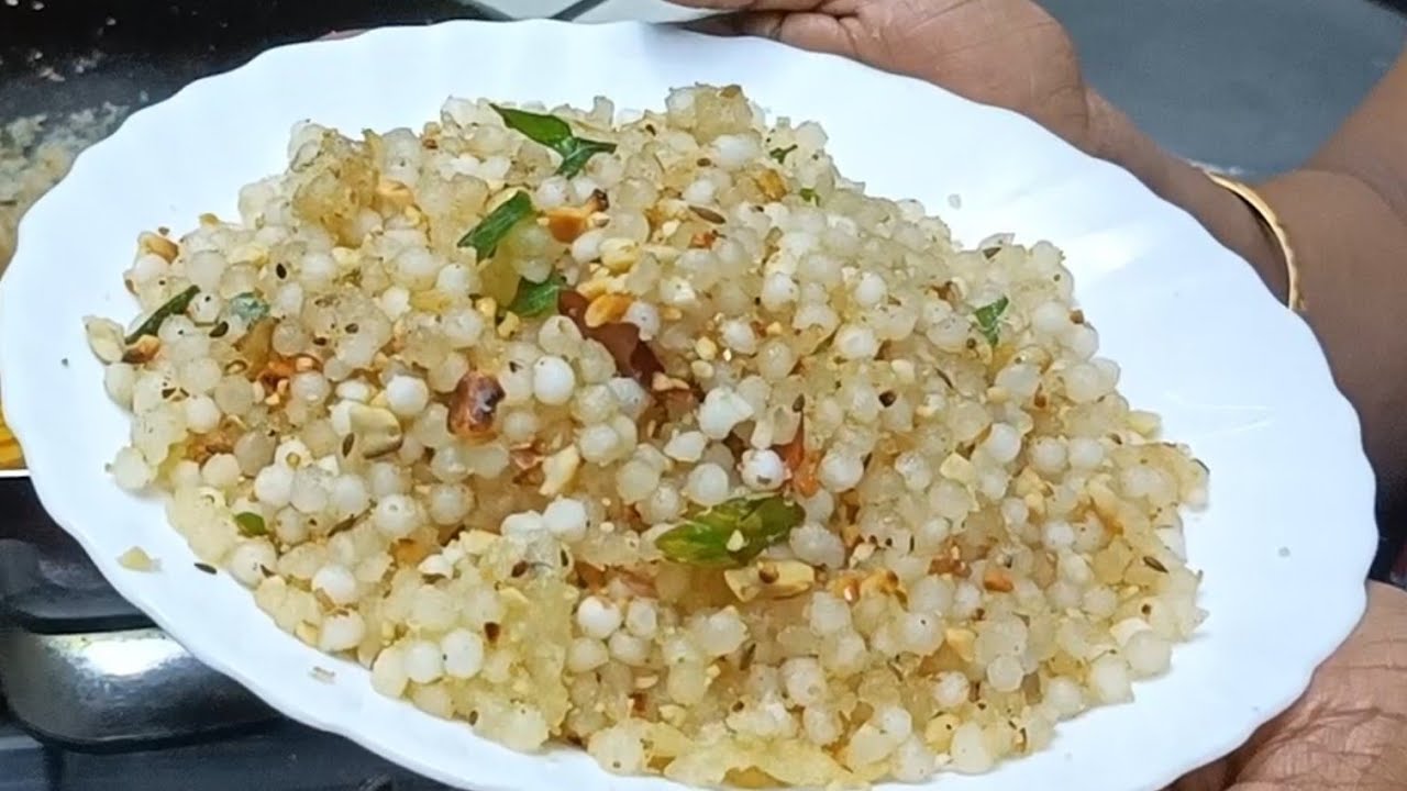 Sabudana khichri / Chowari upma | Recipe | സാബുദാന കിച്ചടി | Tasty ...