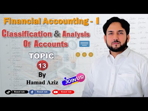 "Financial Accounting Topic 13 | Understanding Classification ...